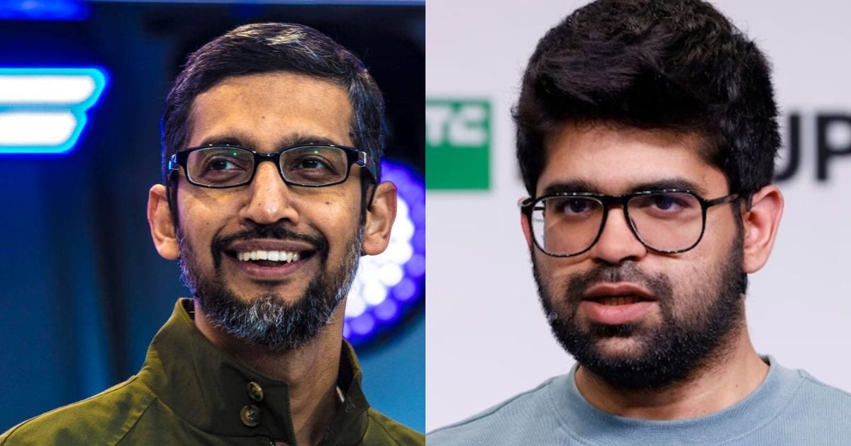 Sundar Pichai vs Aravind Srinivas: एक गूगल का CEO तो दूसरा AI इनोवेटर ...