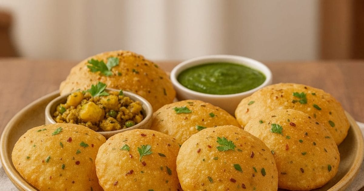 Suji Masala Puri Recipe । सूजी मसाला पूरी कैसे बनाएं जानें रेसिपी - News18 हिंदी