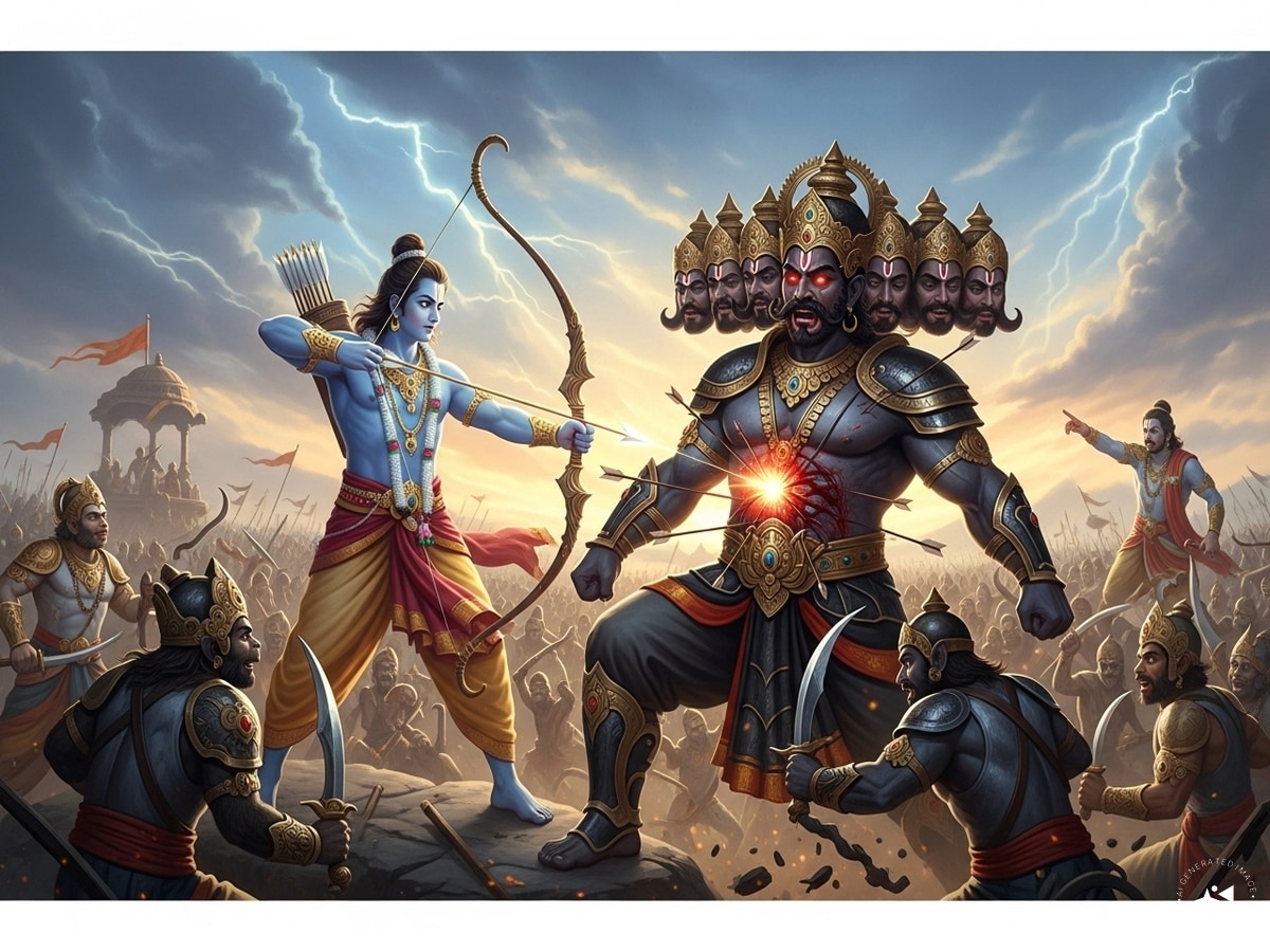 Dussehra 2025 Live Updates | Dussehra Ravan Dahan Badh Timing Muhurat ...