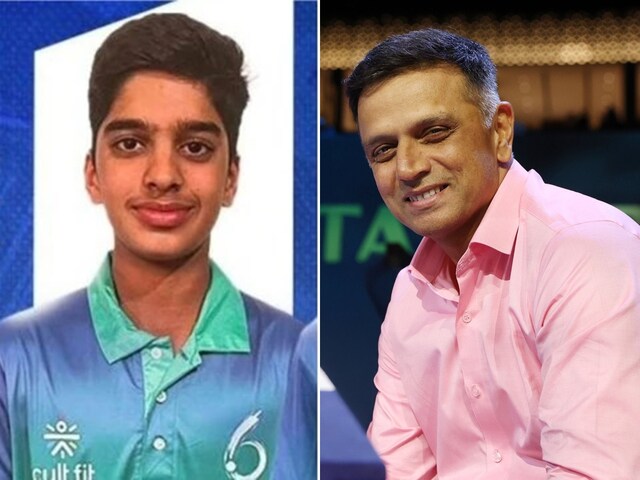 Anvay Dravid Rahul Dravid: 48 चौके-छक्के...टूर्नामेंट में सबसे ज्यादा रन, राहुल द्रविड़ के छोटे ...