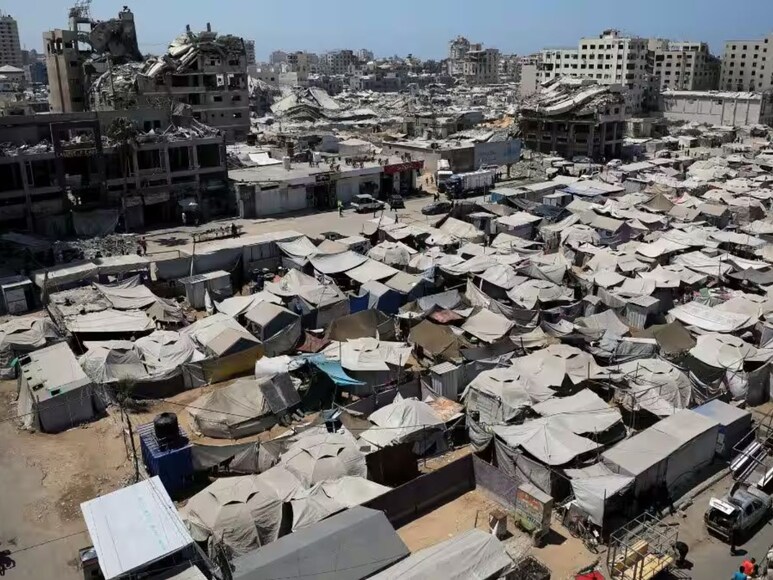 US military plan to divided Gaza green zone red zone | Gaza green zone ...