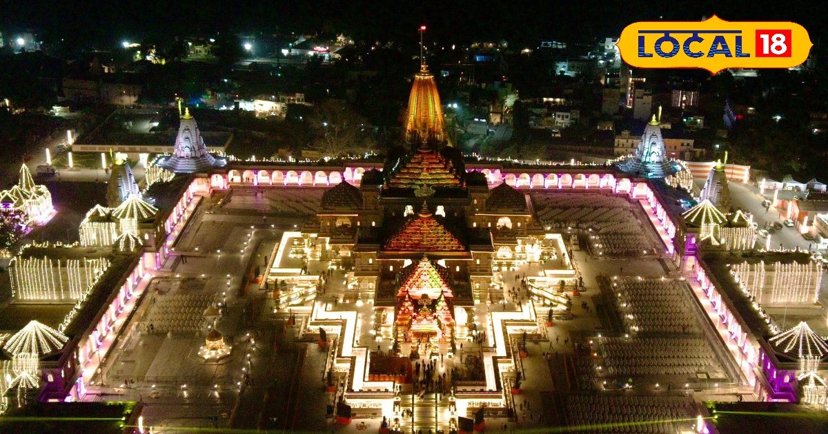 Such a sight was seen for the first time in Ayodhya; even the gods ...
