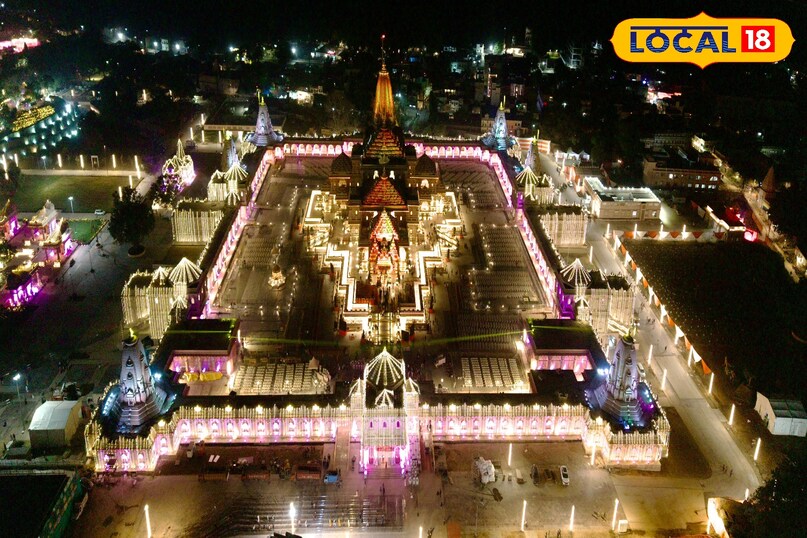 Such a sight was seen for the first time in Ayodhya; even the gods ...