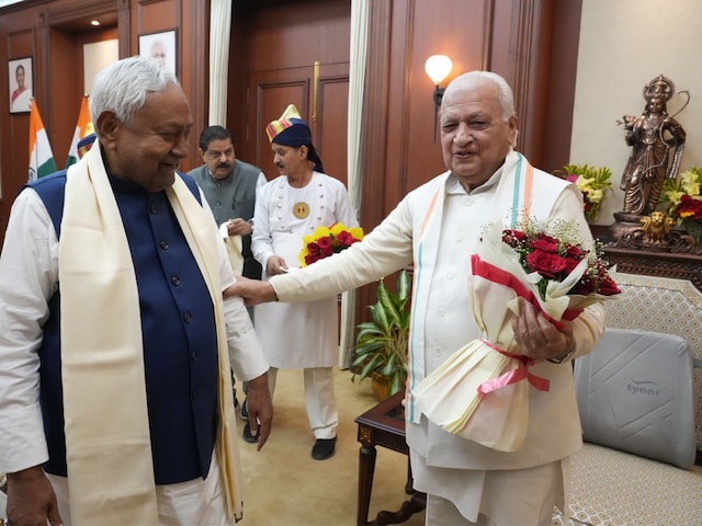 Nitish Kumar Shapath Grahan । Nitish Kumar Oath Ceremony । नीतीश कुमार ...