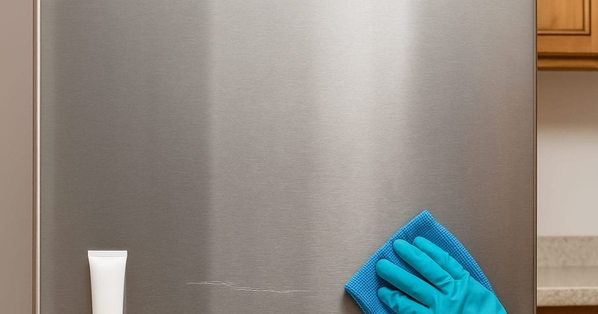 Fridge scratch removal cleaning Tips । फ्रिज के स्क्रैच हटाने के आसान ...