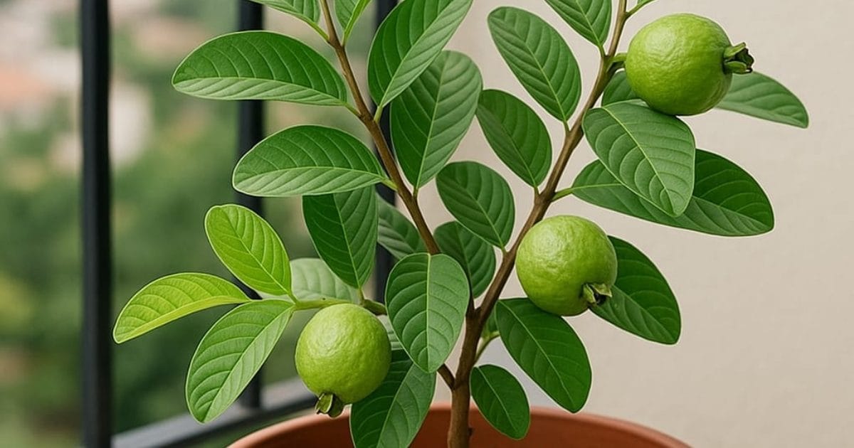 How to grow Guava in a pot on your balcony at home । अमरूद उगाने का ...