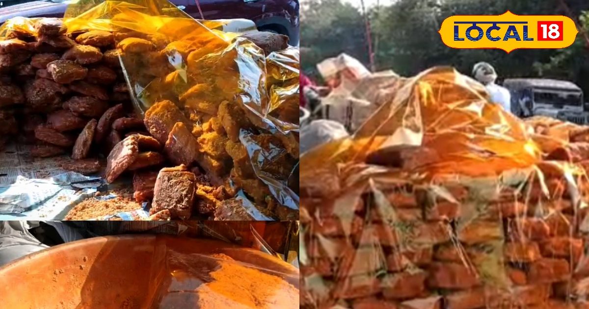 Muradnagar Red Jaggery Arrives in Bharatpur, Date-Flavored Jaggery ...