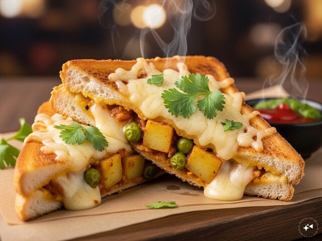 Aloo cheese toast recipe। बची हुई सब्जी से रेसिपी - News18 हिंदी