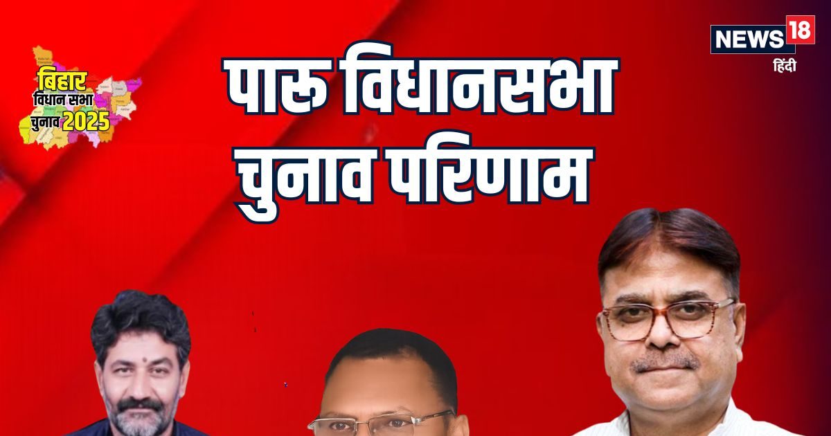 Paru Chunav Result 2025 : पारू से आरजेडी के शंकर आनंद जीते, RLM के मदन ...