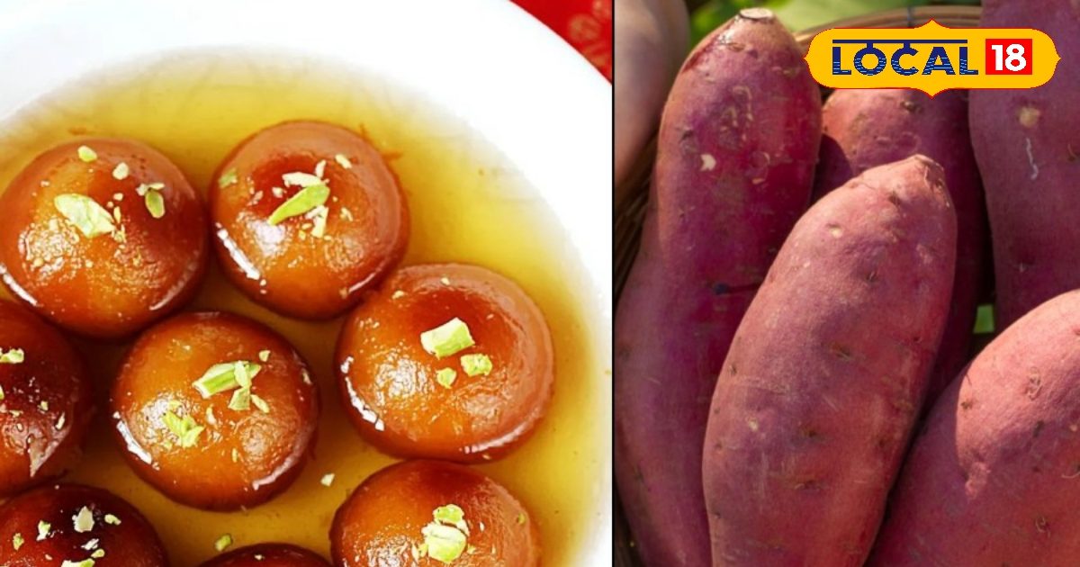 Shakarkand Gulab Jamun | Sweet Potato Recipes | Shakarkand Halwa ...