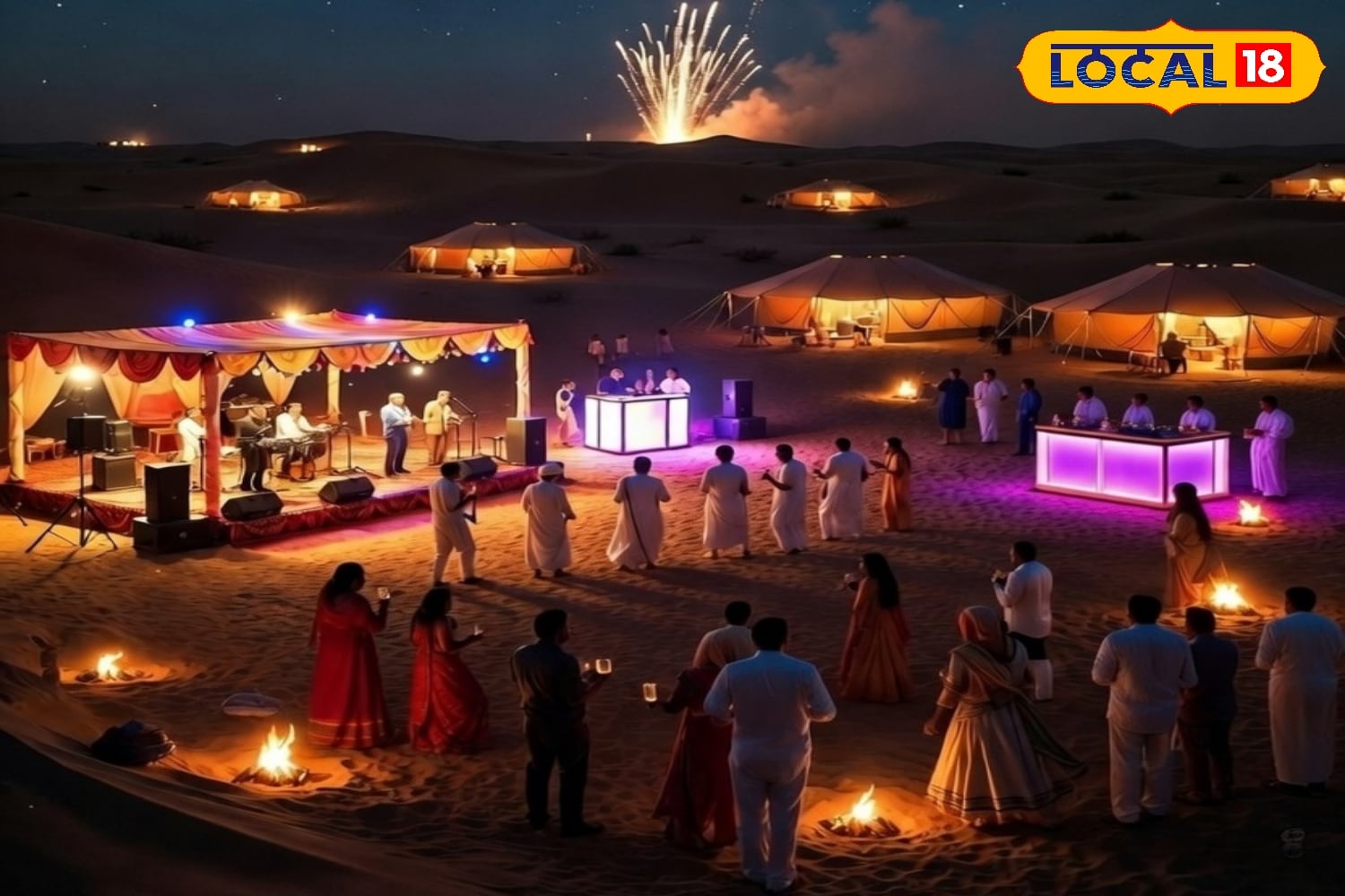 Best Places to Celebrate New Year in India | Trawell.in Blog