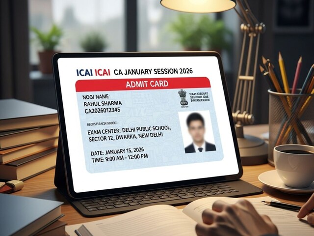 ICAI CA जनवरी सेशन 2026 के एडमिट कार्ड जारी, डायरेक्ट लिंक से करें ...