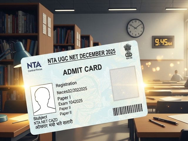 UGC NET दिसंबर 2025 के ए़डमिट कार्ड इस समय हो सकते हैं जारी, जानें कैसे ...