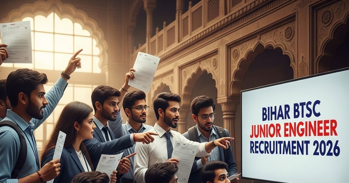 बिहार में जूनियर इंजीनियर के 2809 पदों पर निकली बंपर भर्ती, मिलेगी ...