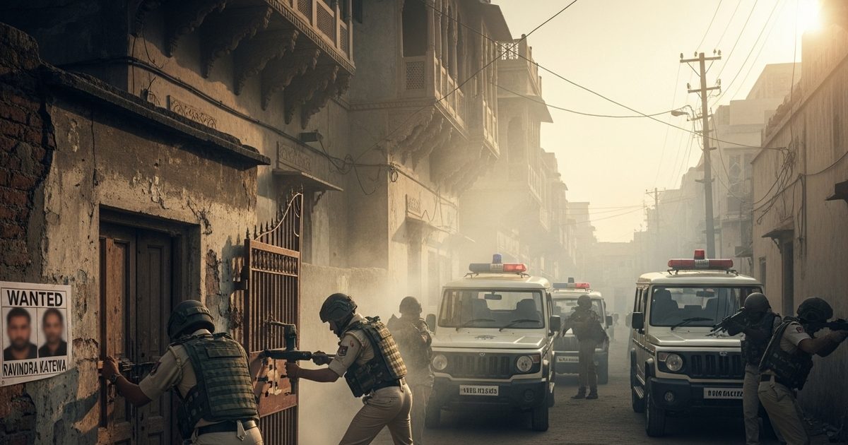 Sikar Police Action | Ravindra Katewa Gang | Shravan Bhadavasi Gang ...