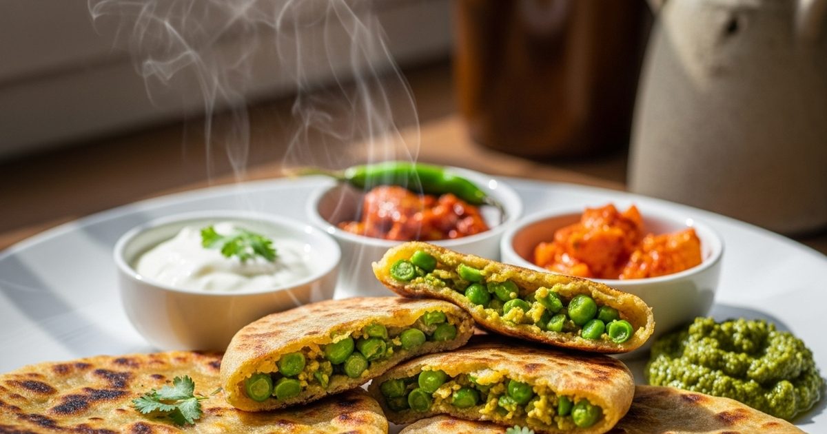 Paratha Recipe: आलू नहीं, सर्दी भर आजमाइए हरी मटर का पराठा, स्वाद में ...