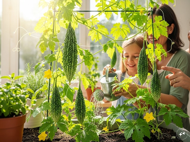 Grow Bitter Gourd at Home। घर पर करेला उगाने के टिप्स - News18 हिंदी