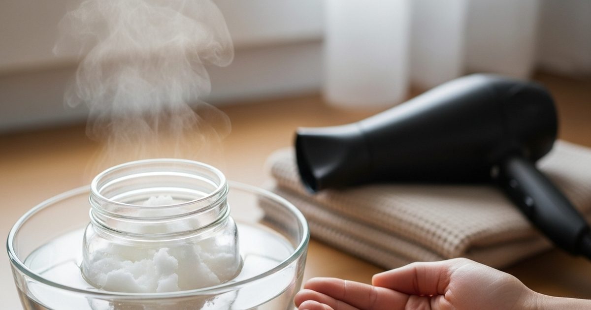 Coconut oil melting tips। नारियल तेल जल्दी पिघलाने का तरीका - News18 हिंदी
