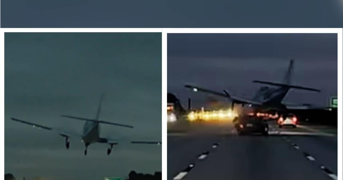 Plane Crash Video| Plane Crashes on Car Video| Plane Crash On Moving ...