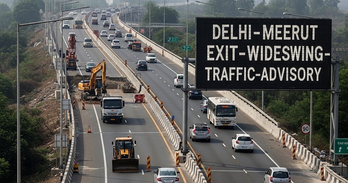 गाजियाबाद: दिल्ली-मेरठ एक्सप्रेसवे पर सफर करने वाले ध्यान दें, 2 महीने ...