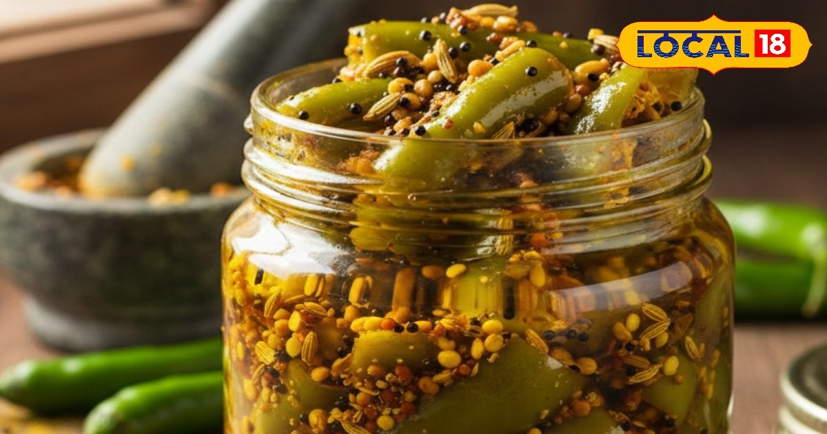 Make this Indian pickle of thick chillies, it will make your mouth ...