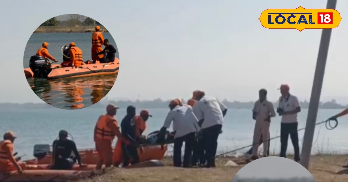 बाढ़ आई तो क्या करें? घुनघुटा बांध पर NDRF ने दिखाया लाइव रेस्क्यू ...