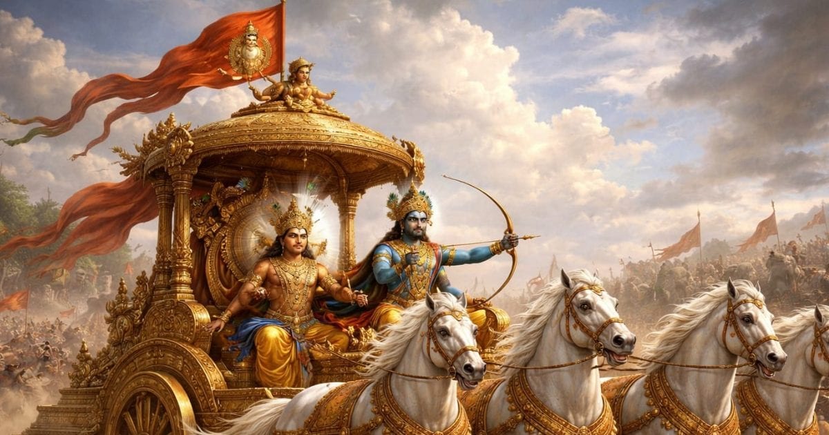 mahabharat me arjun ke rath ka naam kya tha । महाभारत में अर्जुन के ...