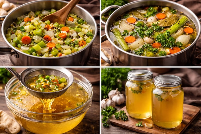 Vegetable stock recipe । वेजिटेबल स्टॉक रेसिपी - News18 हिंदी