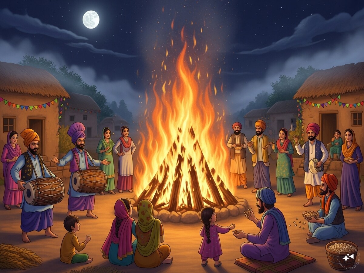 Lohri History। लोहड़ी का इतिहास क्या है - News18 हिंदी