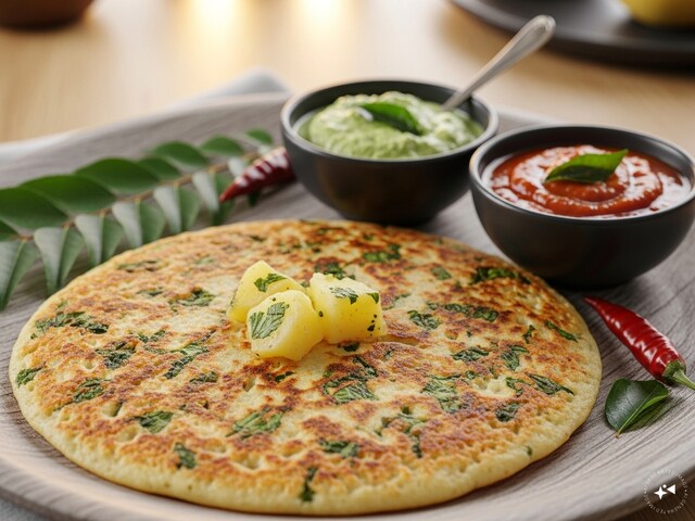 Aloo Uttapam Recipe। आलू उत्तपम रेसिपी - News18 हिंदी