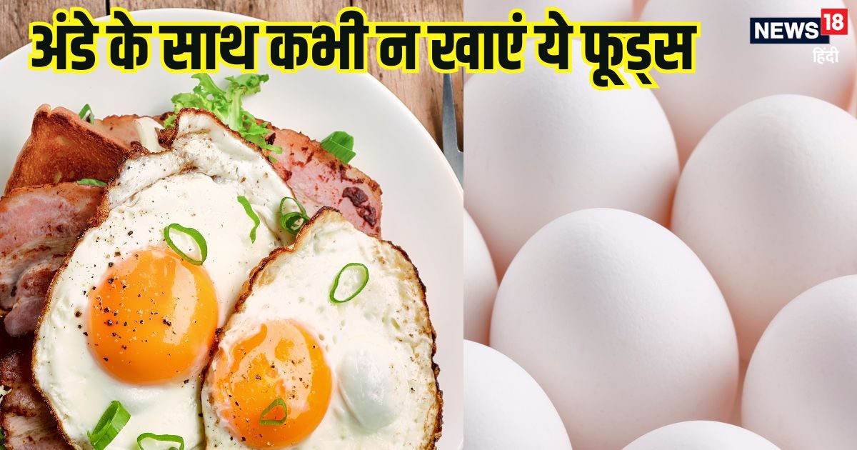 Bad food combinations with eggs: अंडे के साथ कभी न खाएं ये फूड्स, शरीर ...