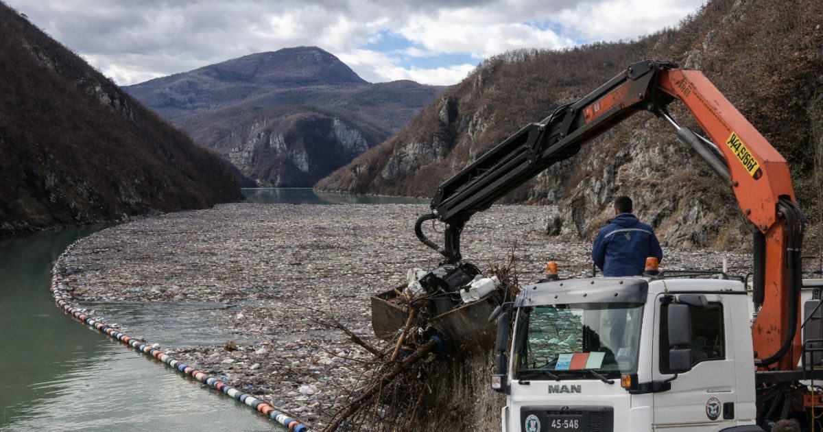 Drina River Waste Crisis: Thousands of Tons of Trash Clog Bosnia's ...