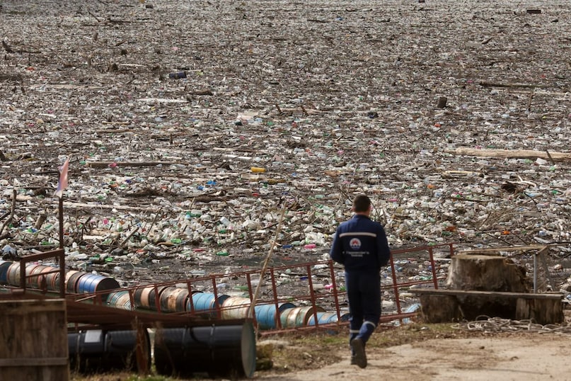 Drina River Waste Crisis: Thousands of Tons of Trash Clog Bosnia's ...