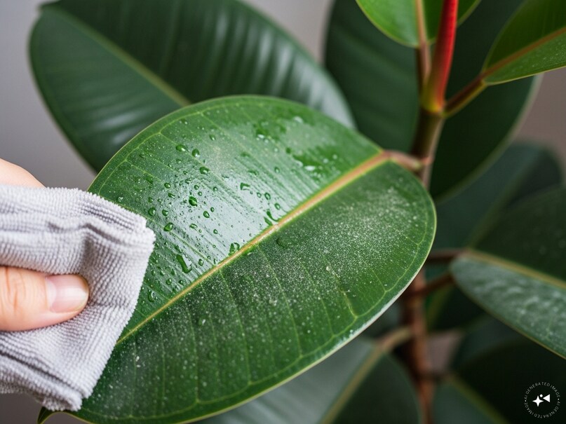 Rubber Plant Care Tips | Gardening tips in Hindi | रबर प्लांट की देखभाल ...