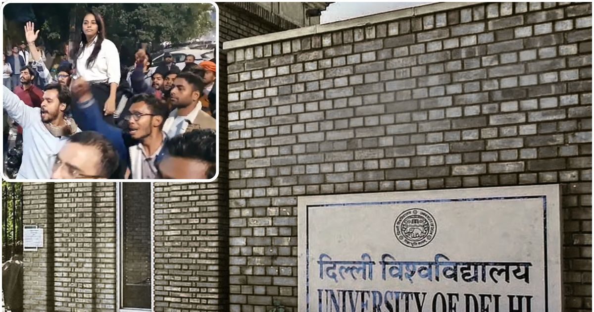 Delhi University Clash Live: UGC पर दिल्ली यूनिवर्सिटी में बवाल, एक ने ...