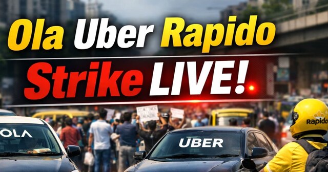 Ola Uber Rapido Strike Live| Ola Uber Rapido Strike News| Ola Uber ...