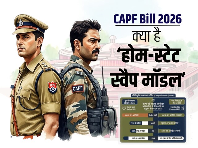 CAPF में लागू होगा ‘स्वैप मॉडल’? बिल में IPS को लेकर क्या हैं प्रावधान ...