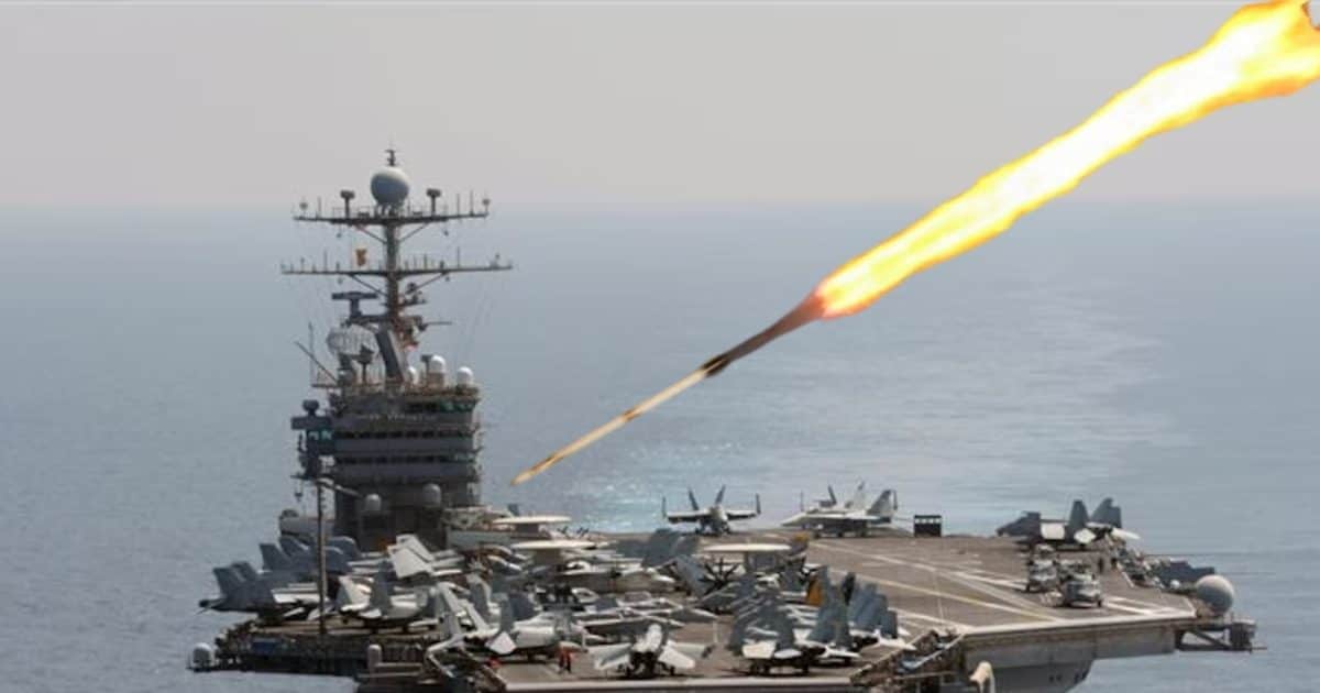 US-Iran Yudh Live : Iran Qader vs USS Abraham Lincoln | Iran cruise ...