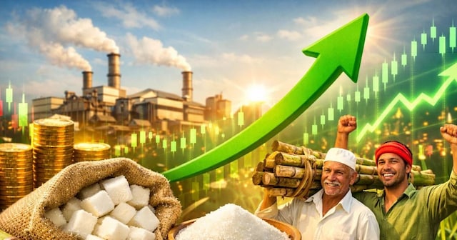 बाजार गिरा लेकिन शुगर शेयरों में जोरदार तेजी, क्रूड ऑयल उछाल से सेक्टर ...