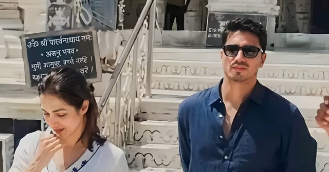 रूमर्ड बॉयफ्रेंड संग फिर दिखीं मलाइका अरोड़ा, आदिनाथ जैन मंदिर से वायरल ...