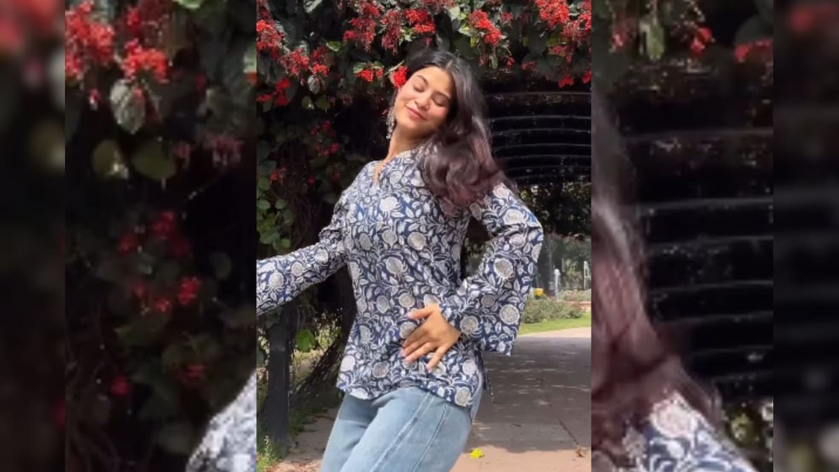 जींस और कुर्ती में लड़की का दिल जीत लेने वाला डांस, रोमांटिक सॉन्ग पर ...
