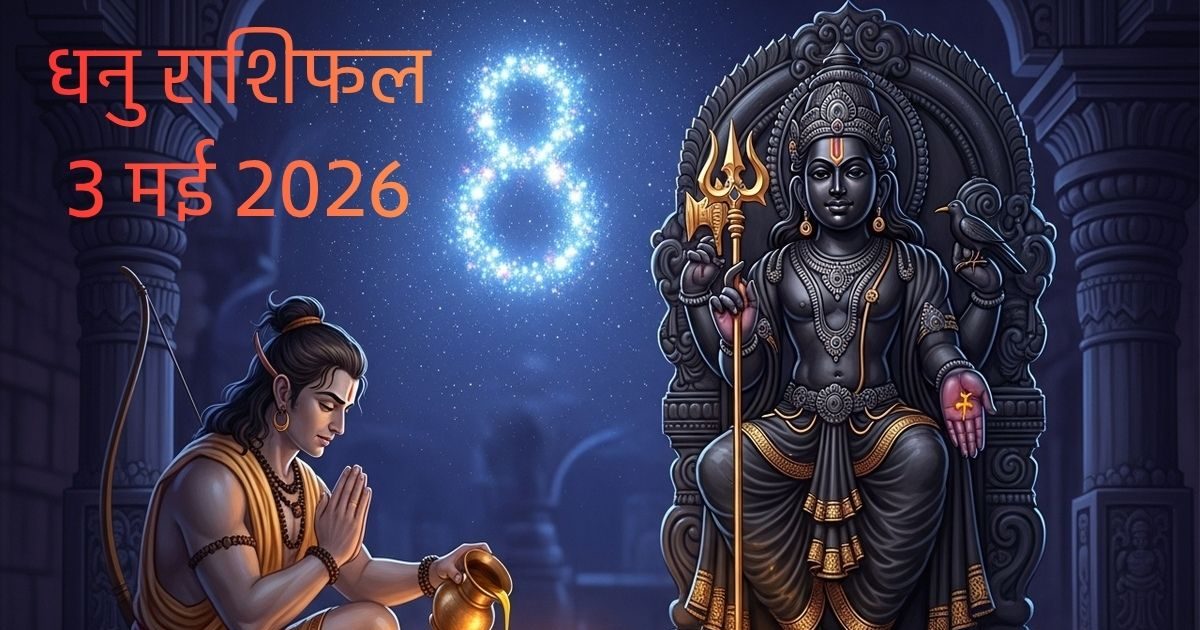 aaj ka Dhanu rashifal 3 may 2026 Sagittarius horoscope in hindi ...