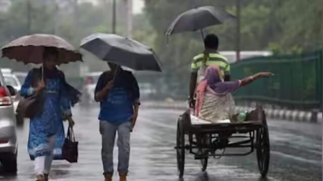 Delhi NCR weather | Delhi NCR Rain | 81 KM की रफ्तार से आंधी और बारिश ...