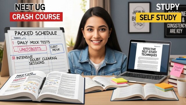 NEET UG 2026 Crash Course: क्या नीट यूजी क्रैश कोर्स जरूरी है? 1 भी ...