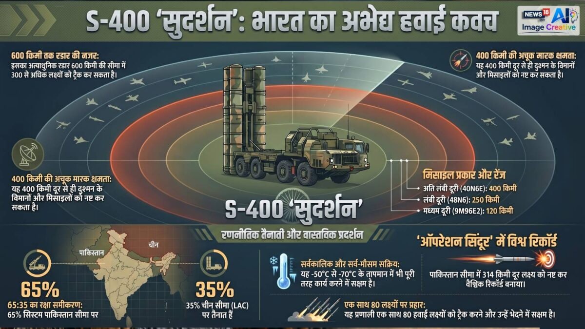 रावलपिंडी से चले या बीजिंग से हो हमला, S-400 दुश्‍मन को वहीं पर कर देगा ...