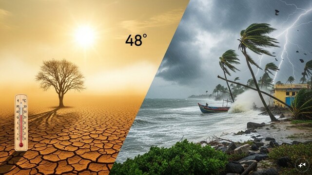 Aaj Ka Mausam Live | Today Weather Live: उत्तर भारत में 48° वाली कातिल ...