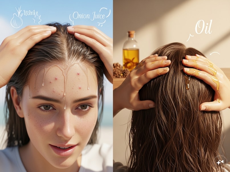 Hair Tips: गुच्छे में टूटते बालों के लिए प्याज रामबाण, जानें लगाने का ...