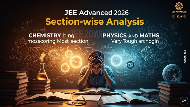 JEE Advanced 2026 : जेईई एडवांस्ड शिफ्ट 1 और 2 एनालिसिस, दोनों पेपर में ...