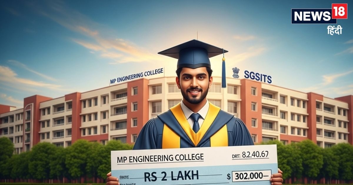 MP SGSITS Btech Hindi: हिंदी में Btech करने पर मिलेंगे 2 लाख रुपये, MP ...