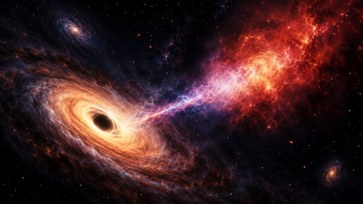 Black Hole Radio Burps | बदनसीब तारे को कच्चा चबा गया था ये सुपरमैसिव ...